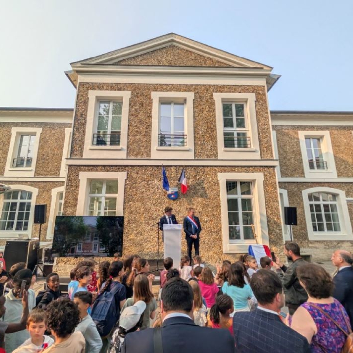 Inauguration de l'école de la mairie rénovée | VILLE DE CLAMART